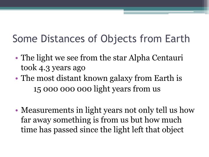 PPT - Distances in Space PowerPoint Presentation - ID:2871315