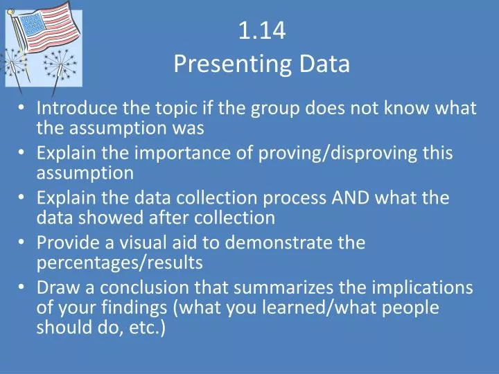 PPT - 1.14 Presenting Data PowerPoint Presentation, free download - ID ...