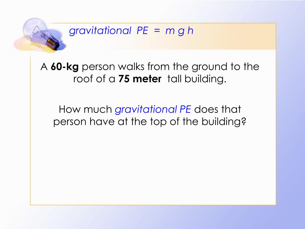 PPT - Understanding Gravitational Potential and Kinetic Energy ...