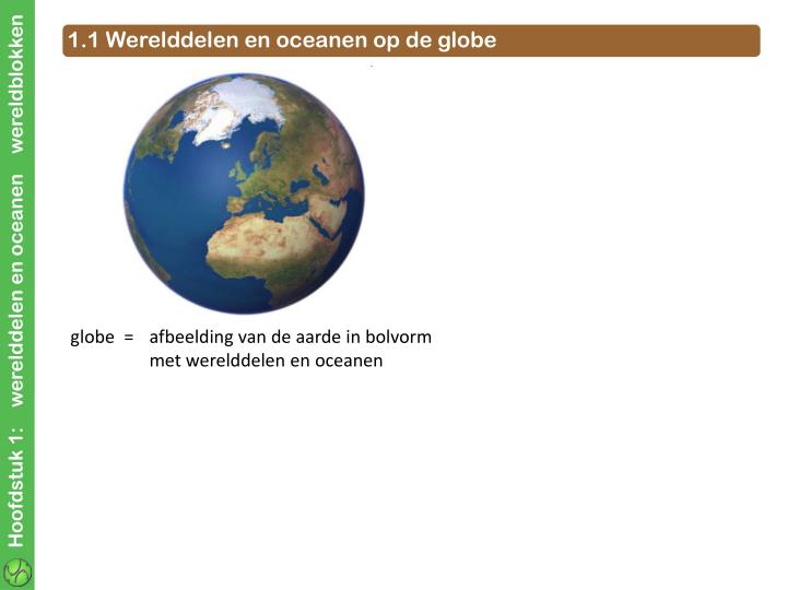 PPT - Hoofdstuk 1: werelddelen en oceanen wereldblokken PowerPoint ...