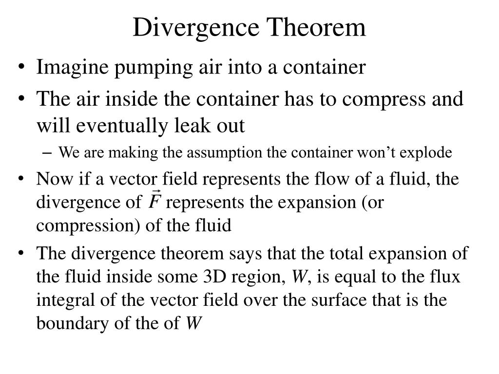 PPT - Divergence Theorem PowerPoint Presentation, free download - ID ... PPT - Divergence Theorem PowerPoint Presentation, free download - ID ...