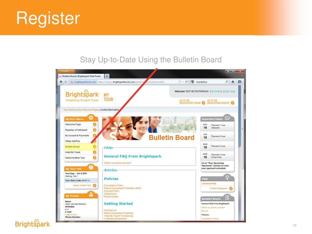 PPT - Register PowerPoint Presentation, free download - ID:2872773
