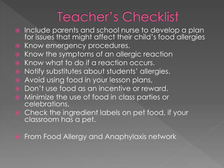 PPT - Allergy Awareness PowerPoint Presentation - ID:2872780