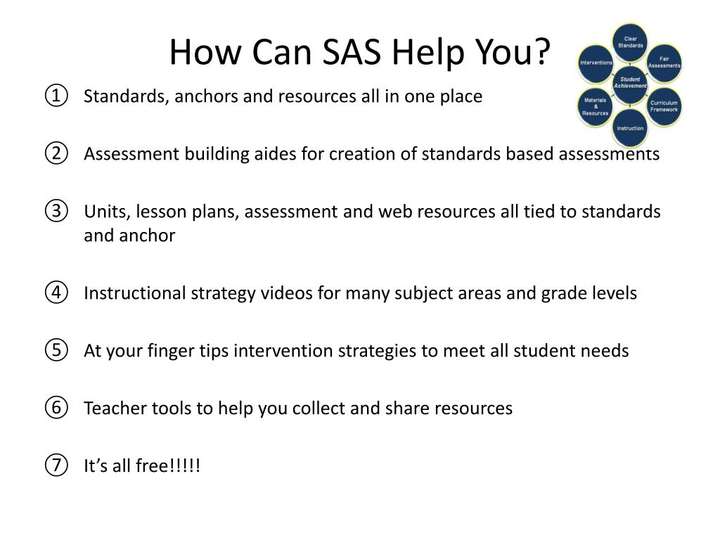 PPT - Empowering Educators: Utilizing SAS for Formative Assessment and ...