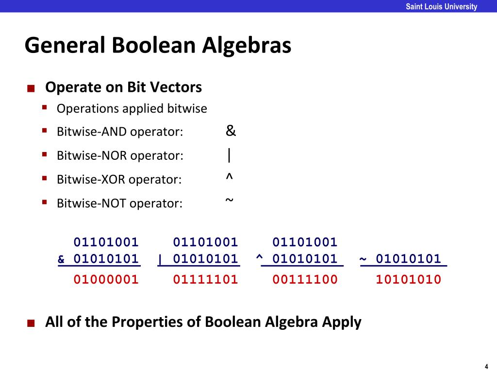 Ppt Arithmetic And Bitwise Operations On Binary Data Csci 224 Ece 317 Computer Architecture