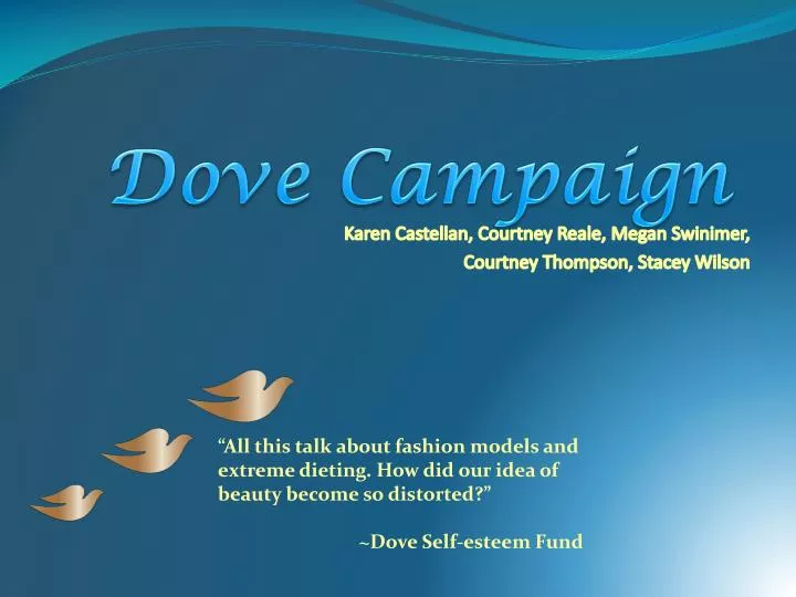 PPT - Dove Campaign PowerPoint Presentation, free download - ID:2874404