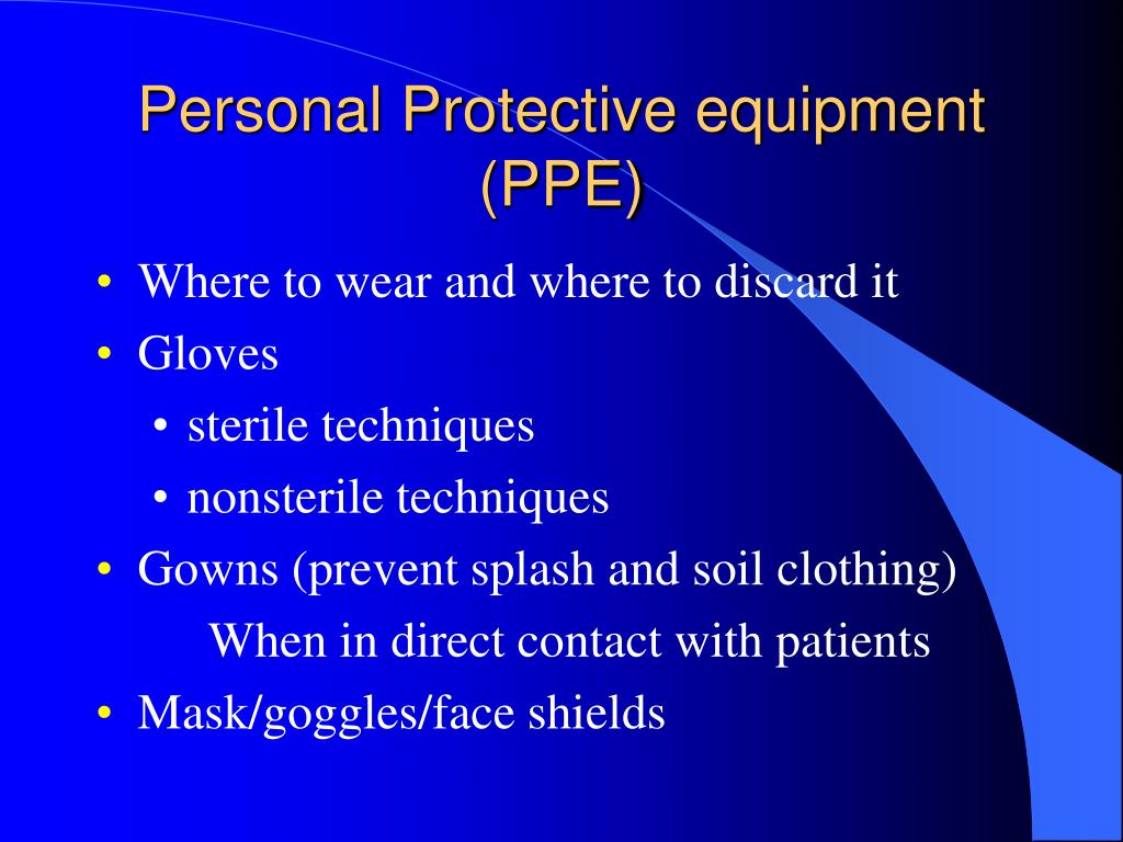 PPT - Environmental and patient/therapist safety PowerPoint ...