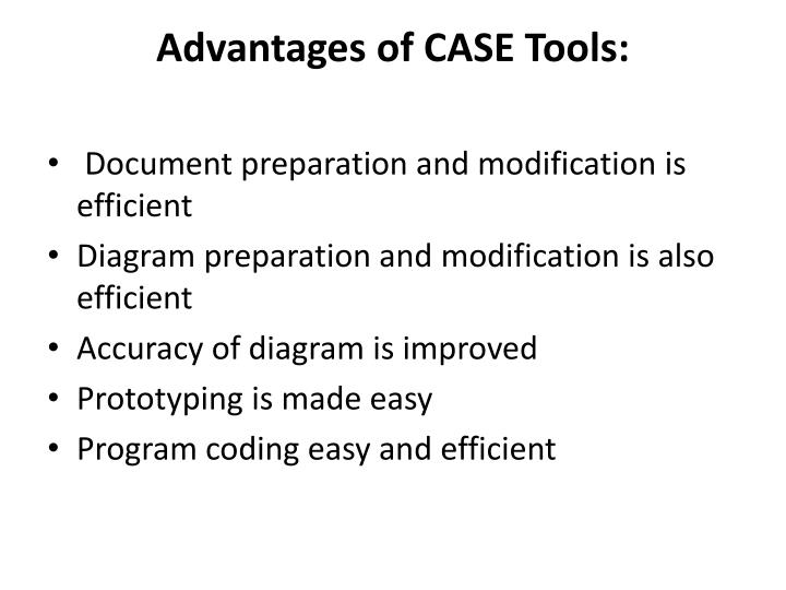 PPT - Computer Aided Software Engineering (CASE Tools): PowerPoint ...
