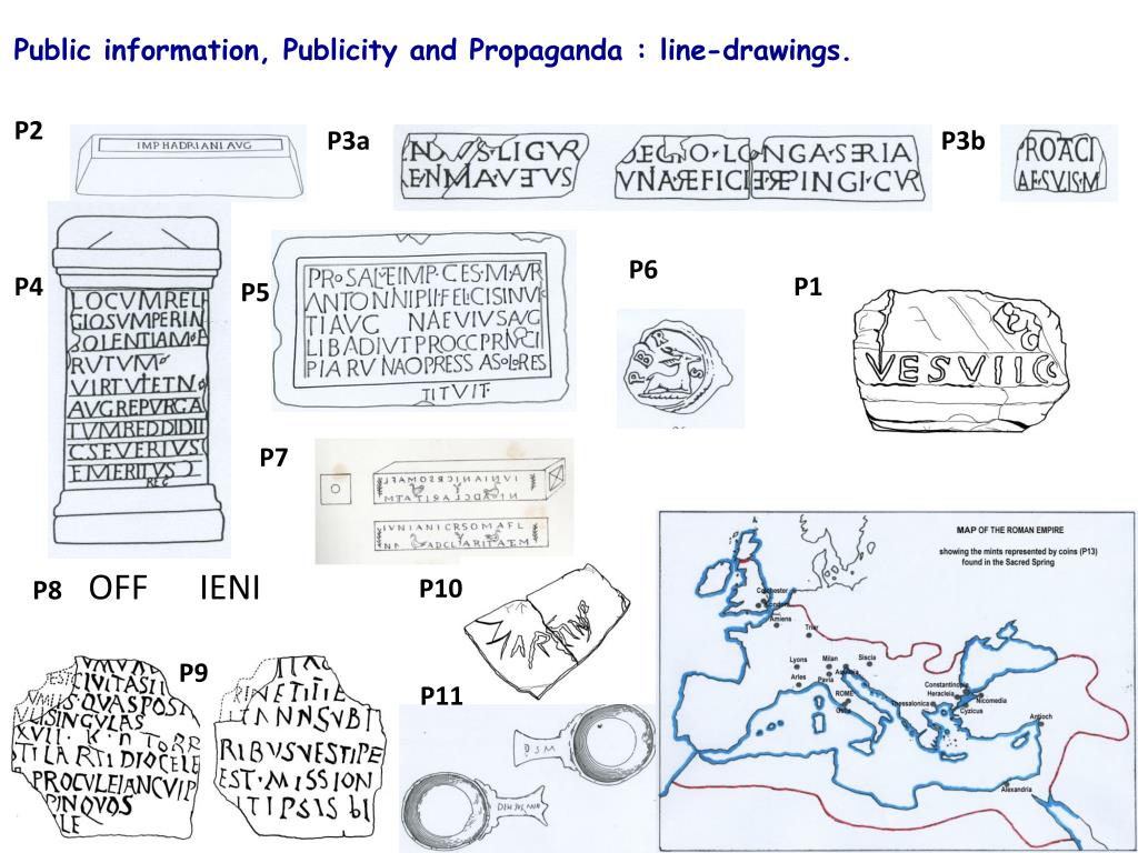 PPT - Line Drawings of the inscriptions and some sculptures in the ...
