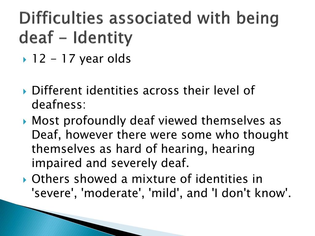 PPT - Deaf Youth in New Zealand PowerPoint Presentation, free download ...
