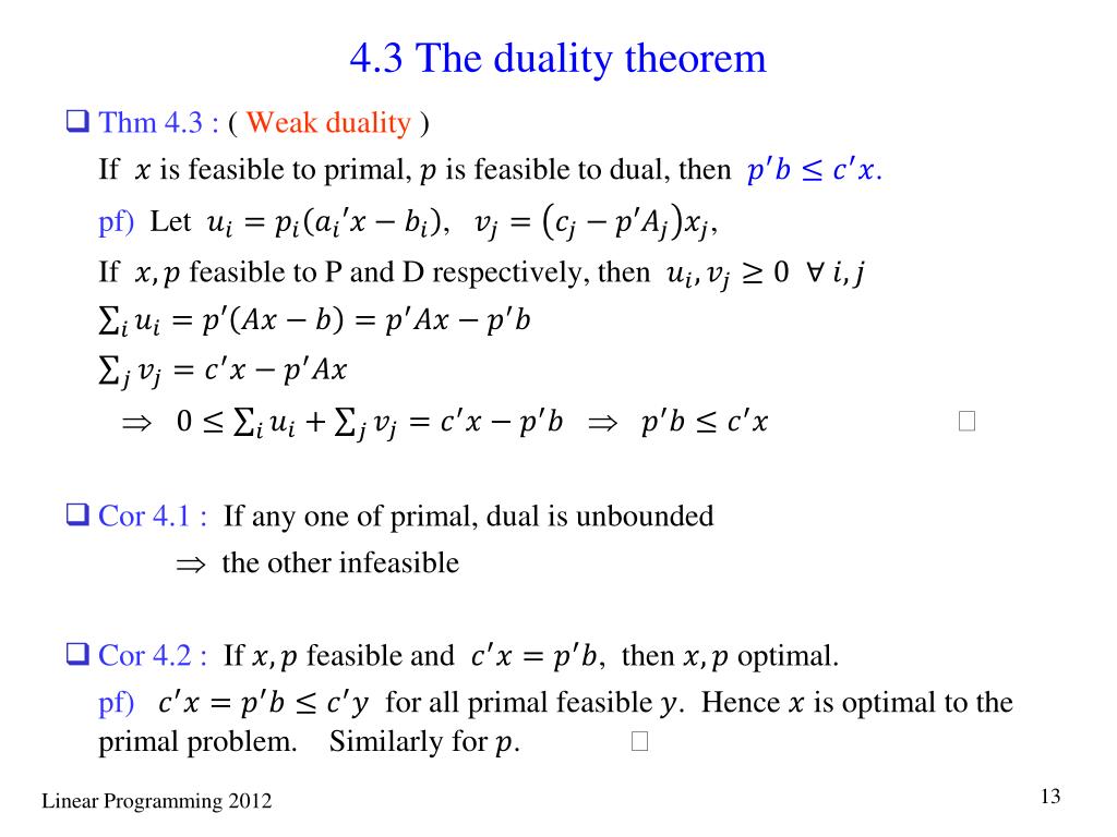 PPT - Chapter 4. Duality Theory PowerPoint Presentation, free download ... PPT - Chapter 4. Duality Theory PowerPoint Presentation, free download ...