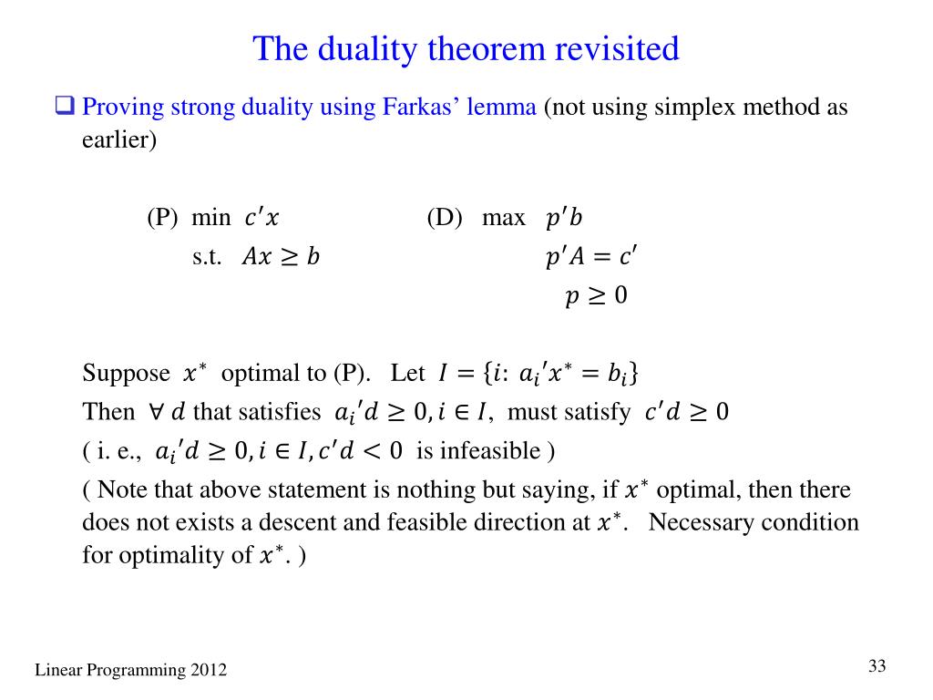 PPT - Chapter 4. Duality Theory PowerPoint Presentation, free download ... PPT - Chapter 4. Duality Theory PowerPoint Presentation, free download ...