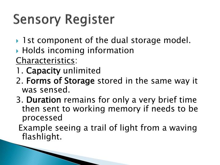 PPT Dual Storage Model Of Memory PowerPoint Presentation ID 2876673