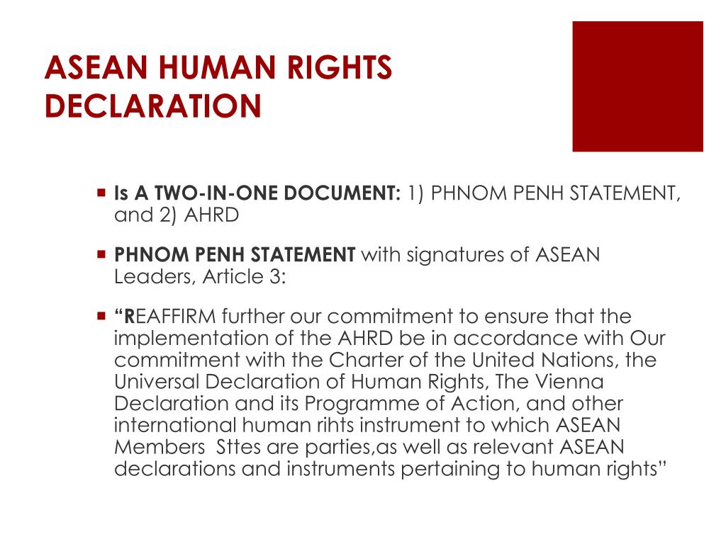 PPT - Cooperation in Promoting Universality: Regional Human Rights ...