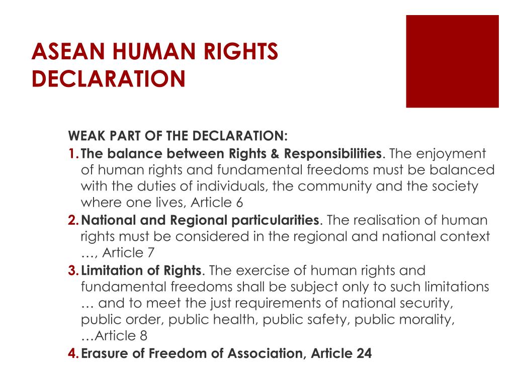 PPT - Cooperation in Promoting Universality: Regional Human Rights ...
