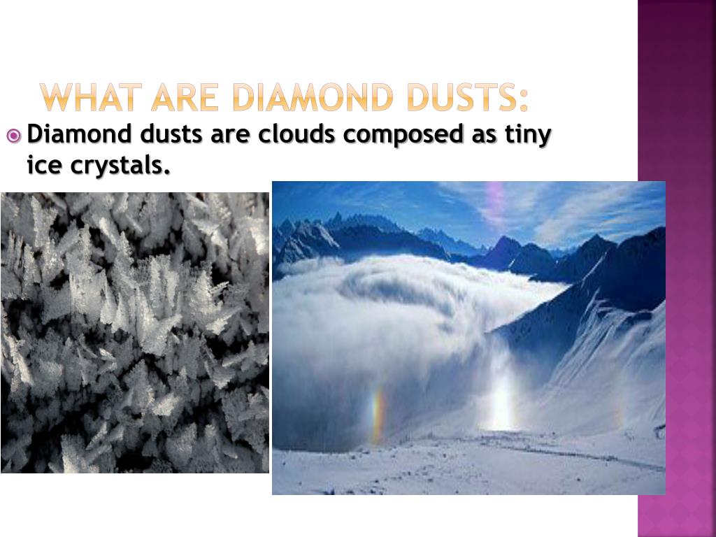 PPT - Diamond Dust: It will take your breath away. Ashley swick science ...