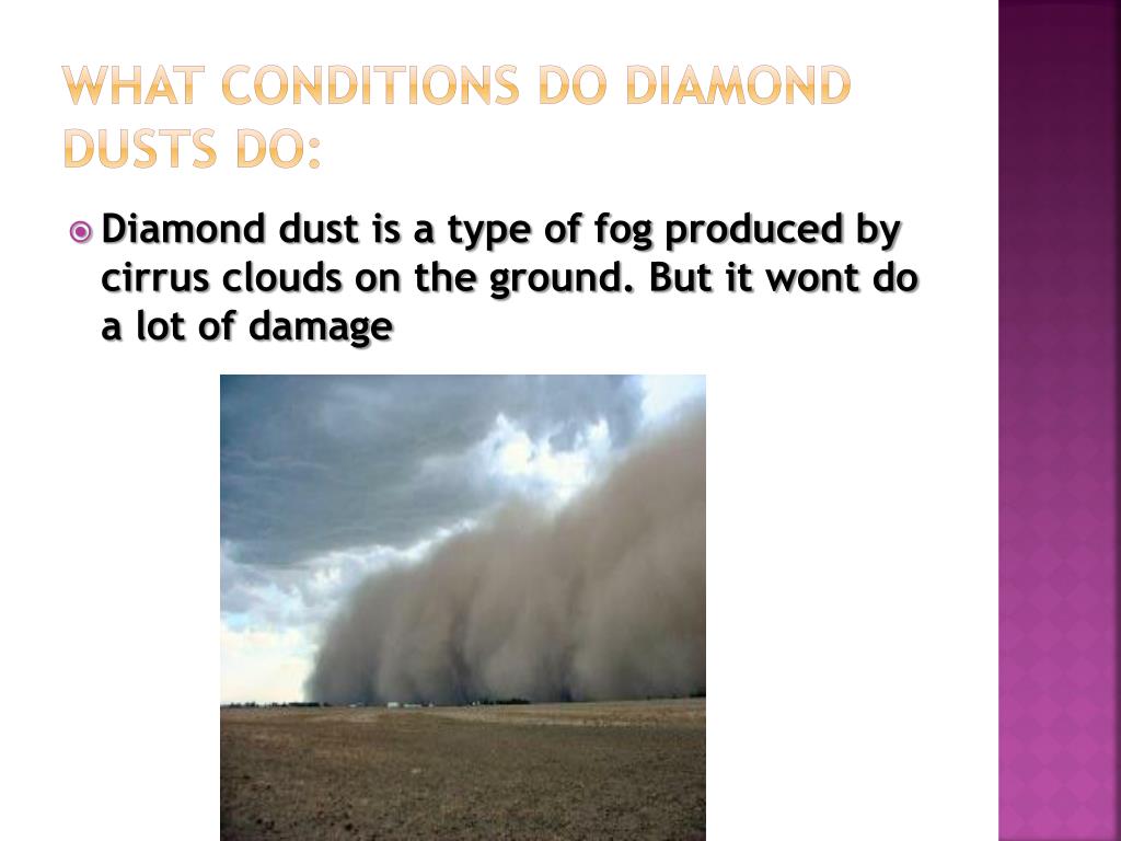 PPT - Diamond Dust: It will take your breath away. Ashley swick science ...