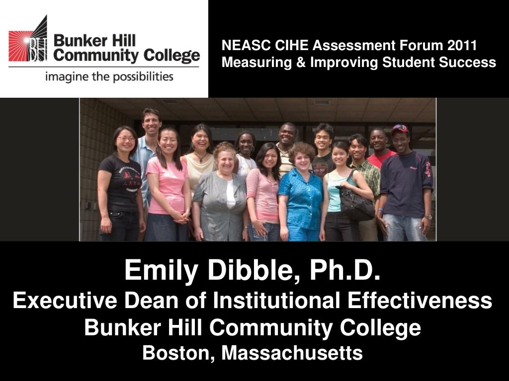 PPT - Emily Dibble, Ph.D. Executive Dean of Institutional Effectiveness ...