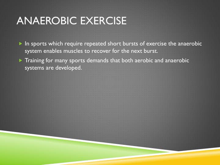 PPT - Aerobic vs. Anaerobic exercise PowerPoint Presentation - ID:2878912