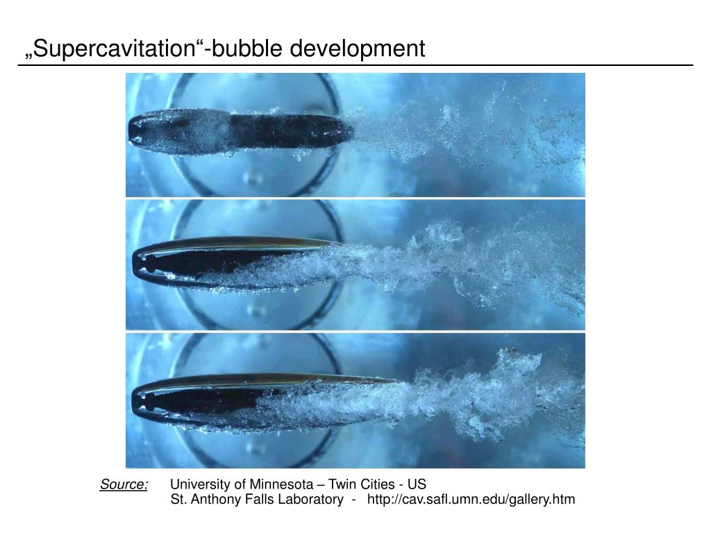 PPT - „Supercavitation“ A new Aeration Technology Prof. Dr.-Ing. Schmid ...