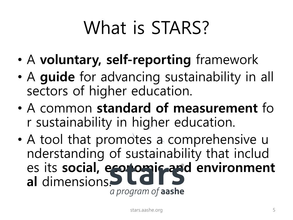 PPT - The Association for the Advancement of Sustainability in Higher ...