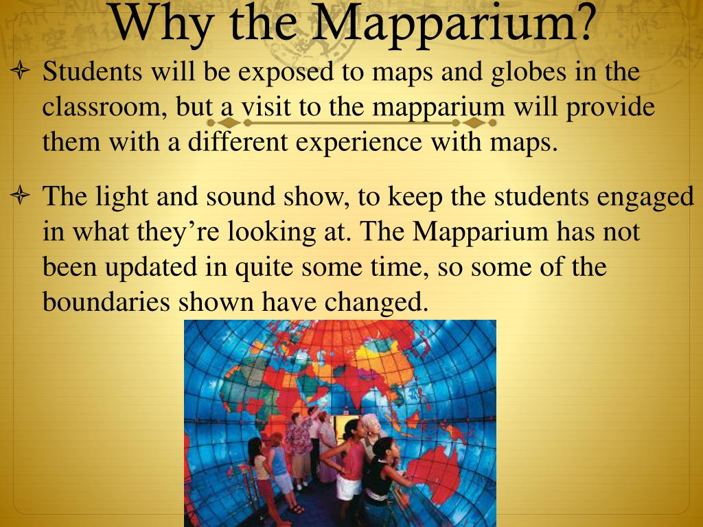 PPT - A 6 th Grade Field Trip to the Mapparium PowerPoint Presentation ...