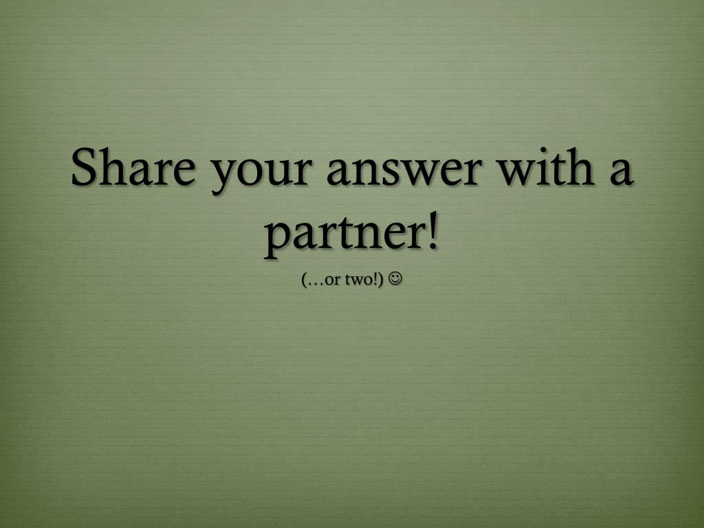 PPT - Think of someone you admire because of his or her influence on ...