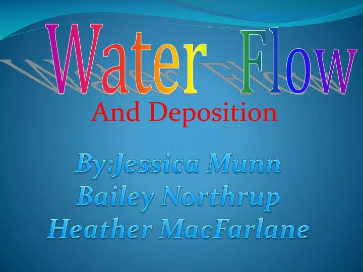 PPT - Water Flow PowerPoint Presentation, free download - ID:2880428