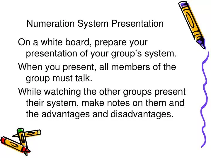 PPT - Numeration System Presentation PowerPoint Presentation, free ...