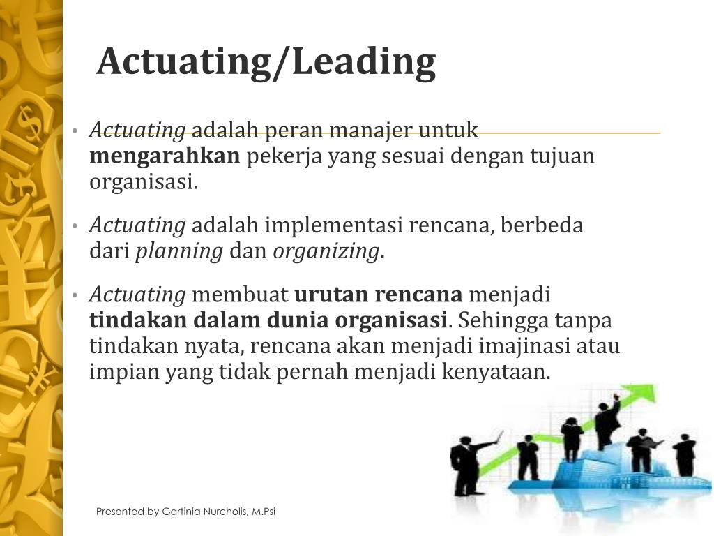 PPT - Actuating dalam Manajemen Sumber daya manusia PowerPoint ...