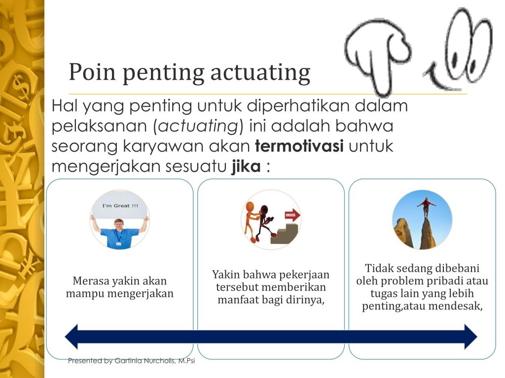 PPT - Actuating dalam Manajemen Sumber daya manusia PowerPoint ...