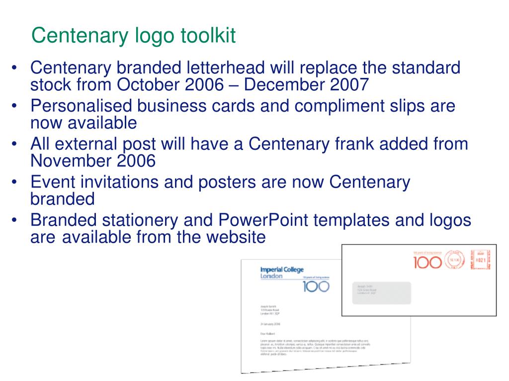PPT - Centenary 2007 One Hundred years of Living Science PowerPoint ...