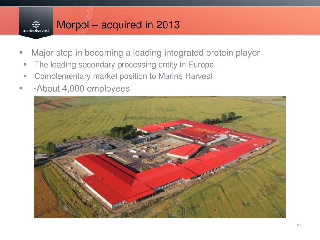 PPT - Leading the Blue Revolution May 2014 Marine Harvest - Henrik ...