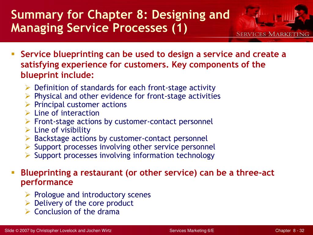 PPT - Chapter 8: Designing and Managing Service Processes PowerPoint ...