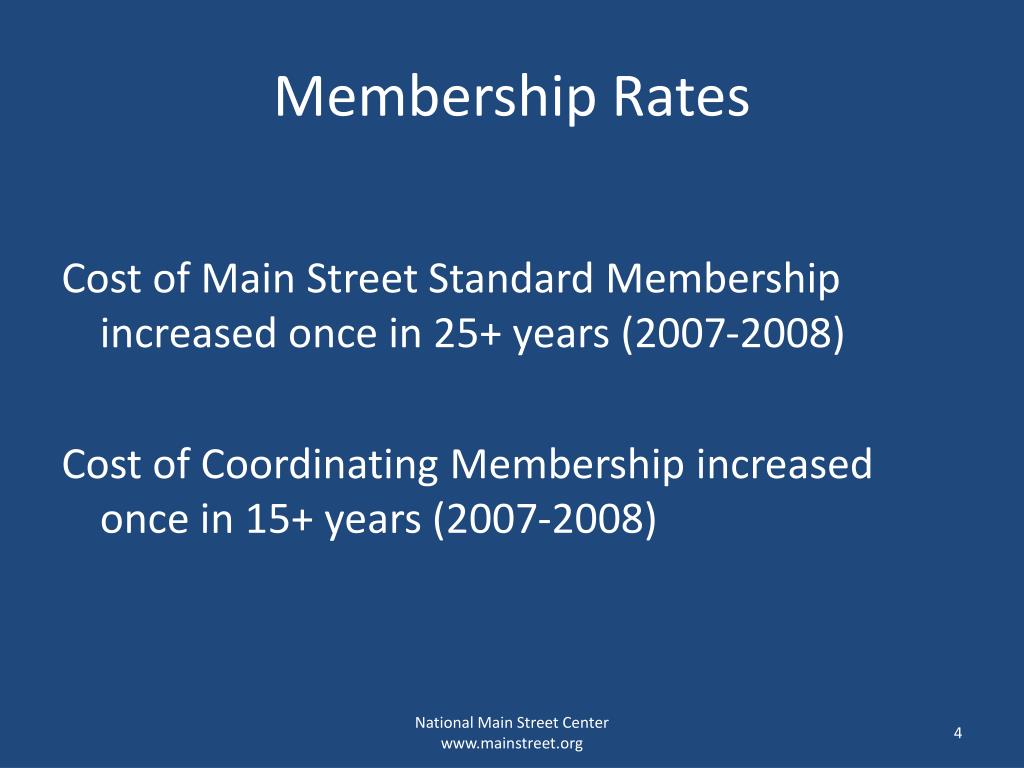 PPT - Enhancing Financial Sustainability: New Membership Structure for ...
