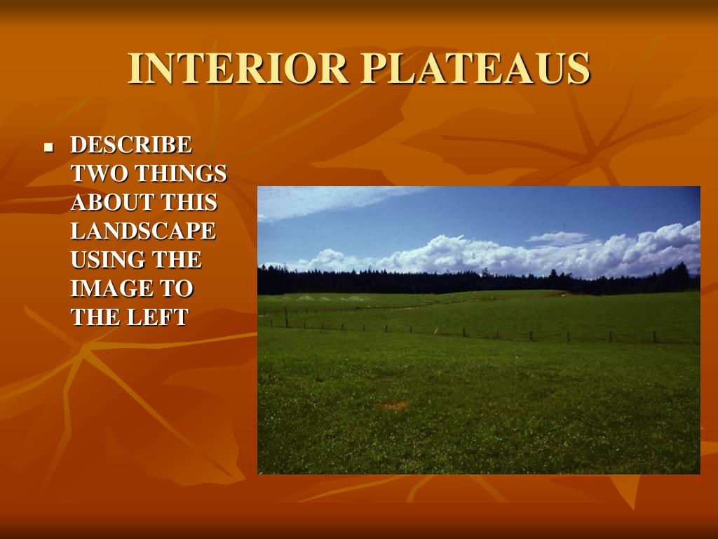 PPT - LANDFORM REGIONS OF CANADA PowerPoint Presentation, free download ...