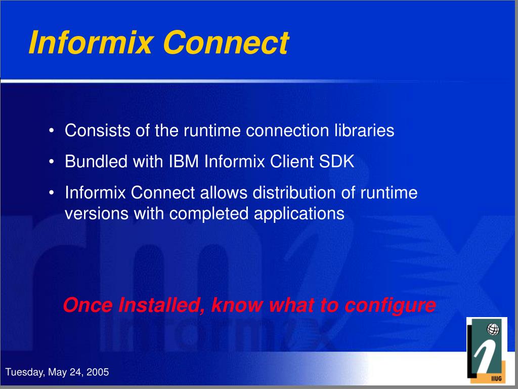 Ppt How To Configure Informix Connect And Odbc Powerpoint