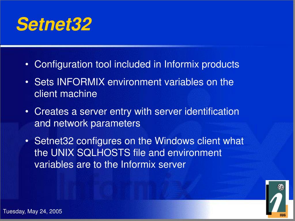 Ppt How To Configure Informix Connect And Odbc Powerpoint