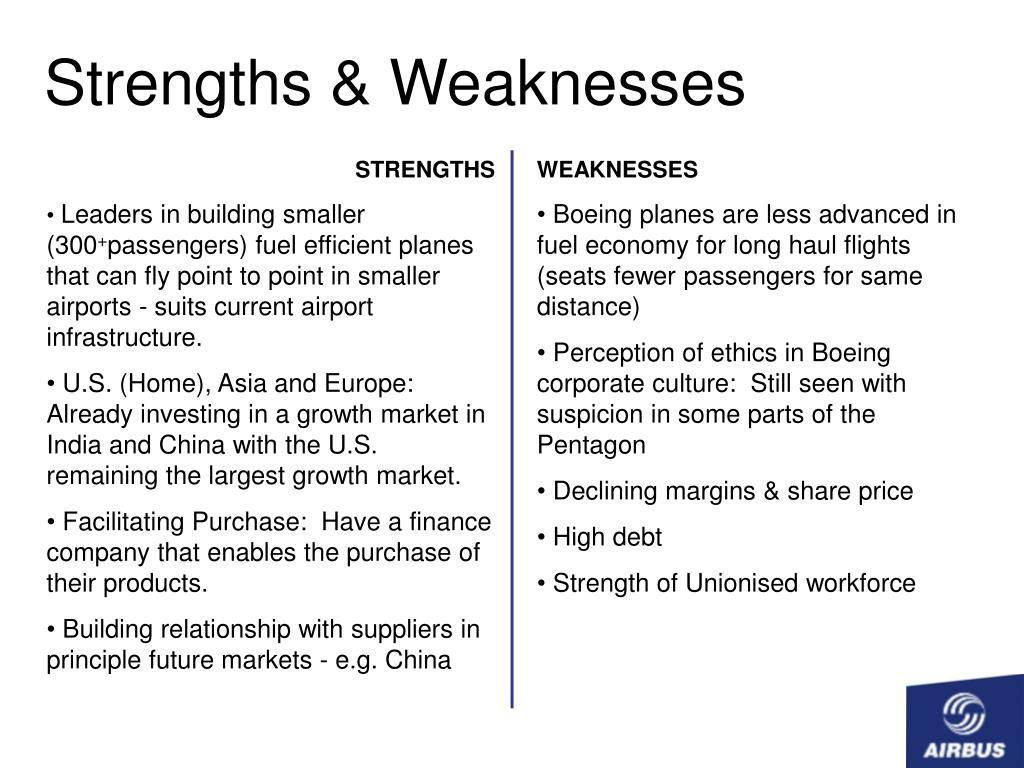 PPT - Boeing A competitive review of their Commercial Aircraft strategy ...
