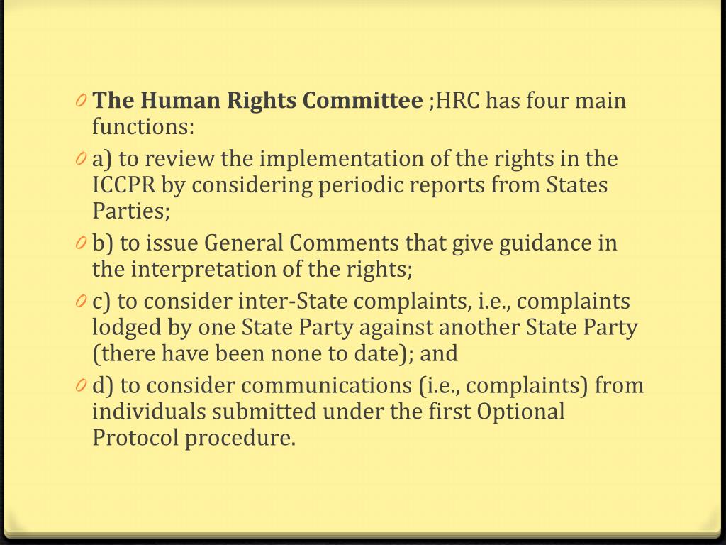 PPT - CIVIL & POLITICAL RIGHTS PowerPoint Presentation, free download ...