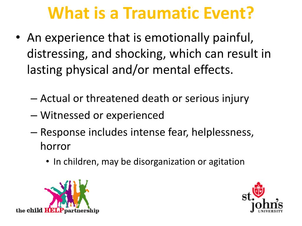 PPT - The Role of Mental Health following Acute Trauma Elissa J. Brown ...