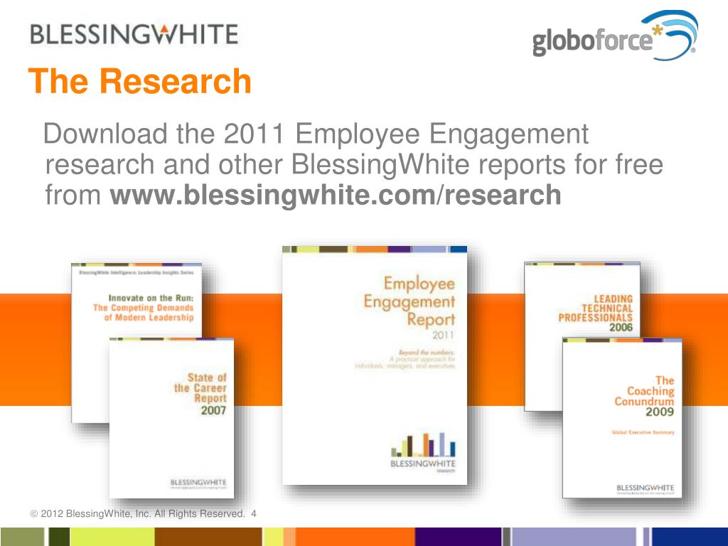 PPT - Fraser Marlow VP Research & Marketing BlessingWhite PowerPoint ...