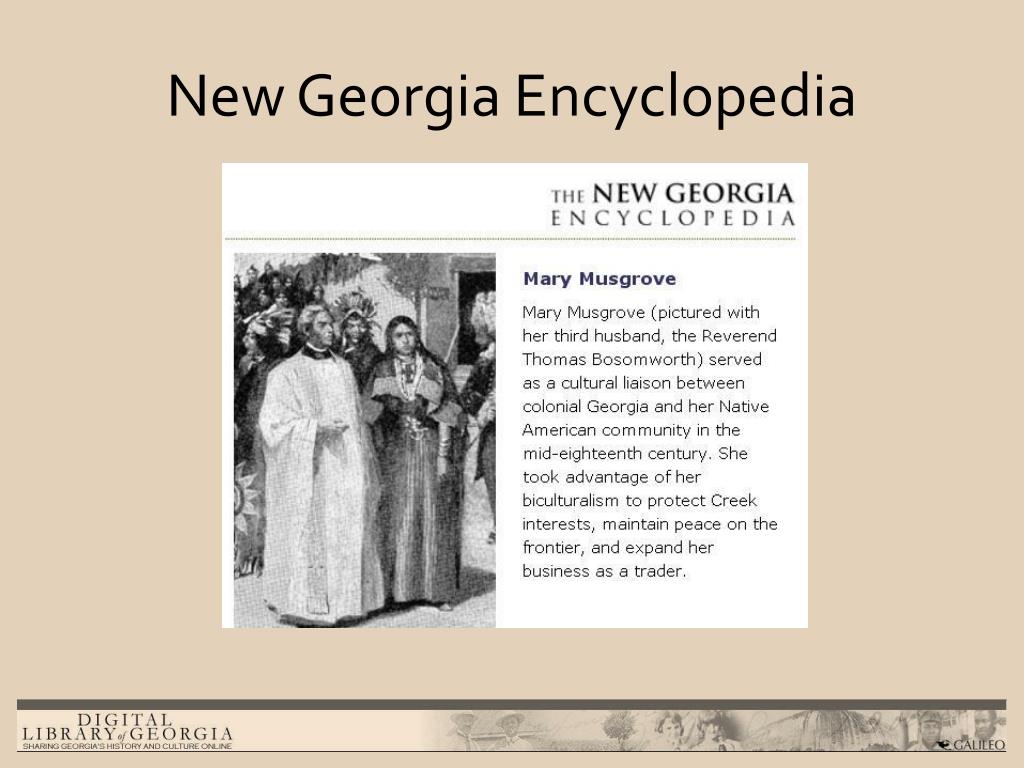 PPT - Discovering Georgia History and Culture: GALILEO and the Digital ...