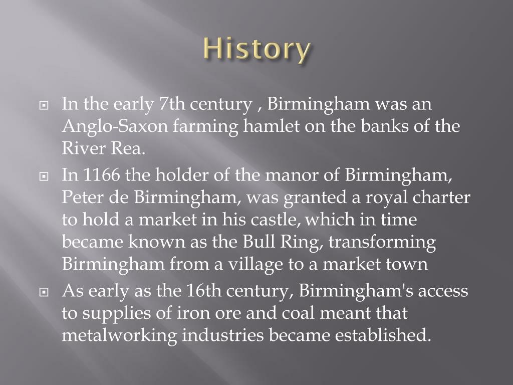 PPT - BIRMINGHAM City of England PowerPoint Presentation, free download ...