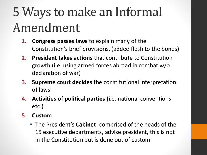 PPT - Chapter 3: The Constitution PowerPoint Presentation - ID:2887891