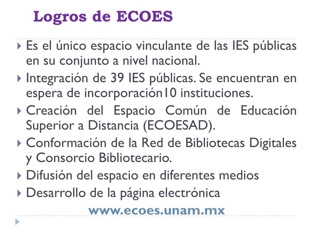 PPT - Dr. José Narro Robles Rector de la UNAM y Presidente del ECOES Dr ...