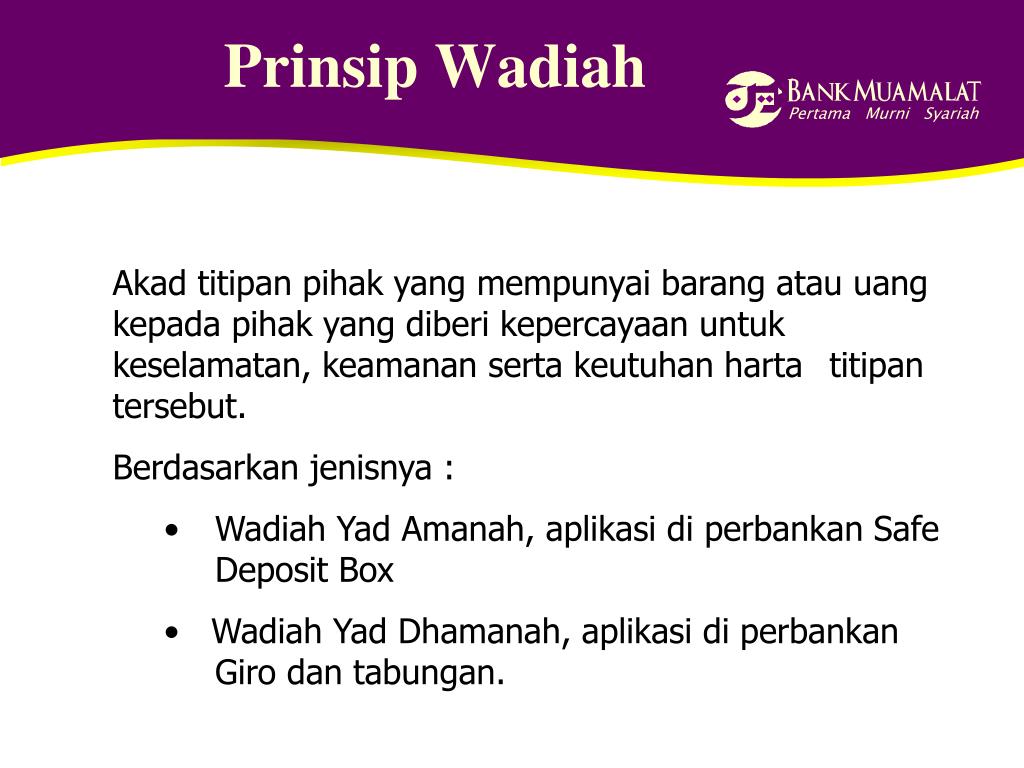 PPT - SEMINAR PERBANKAN SYARIAH Disampaikan oleh Abdul Gofur BANK ...