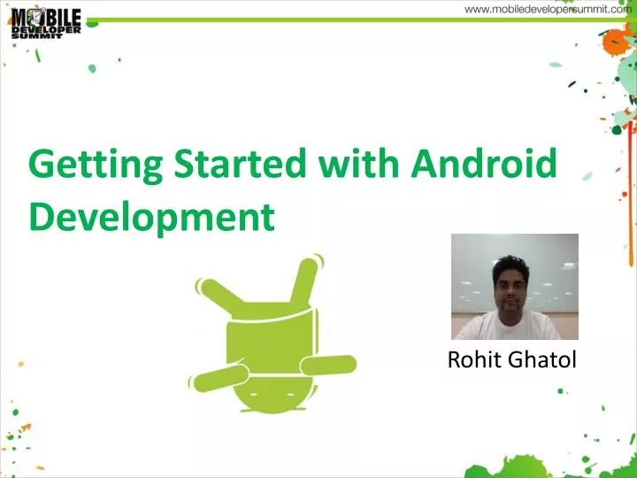 PPT - Getting Started with Android Development PowerPoint Presentation ...