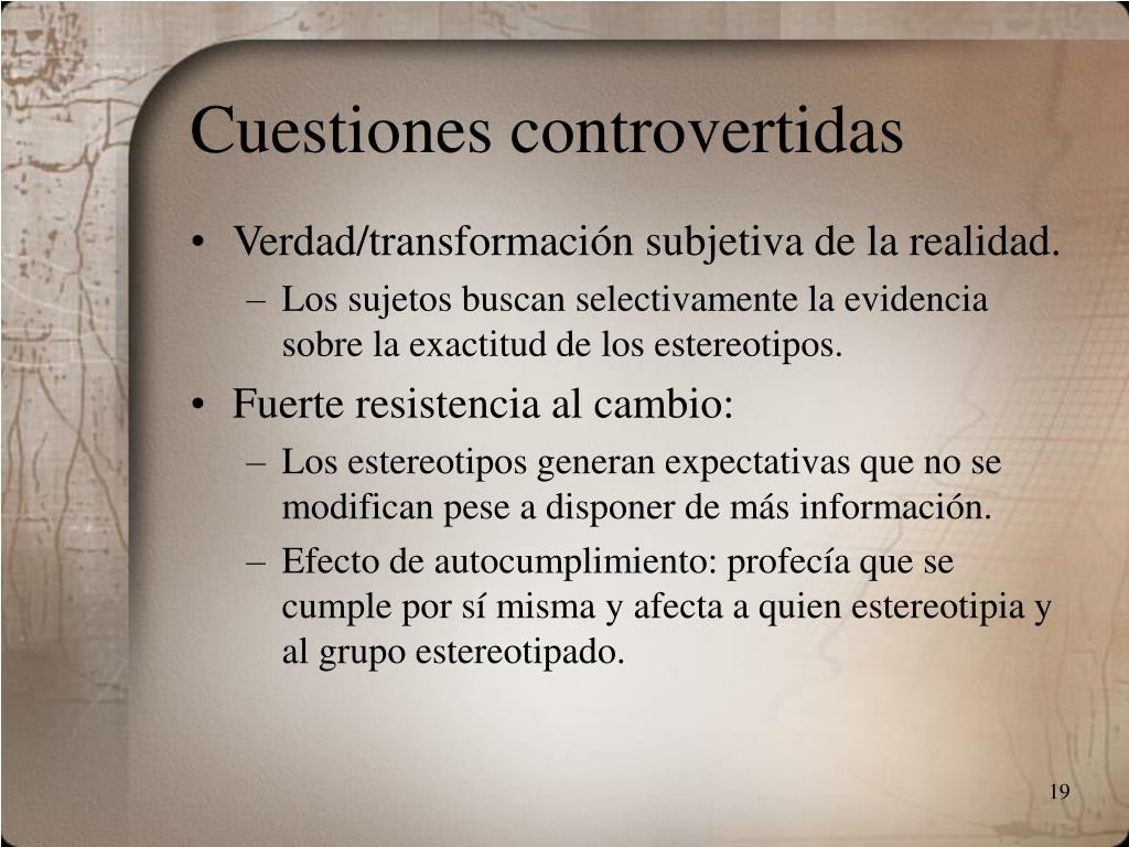 PPT - Estereotipos, prejuicios y discriminación PowerPoint Presentation ...