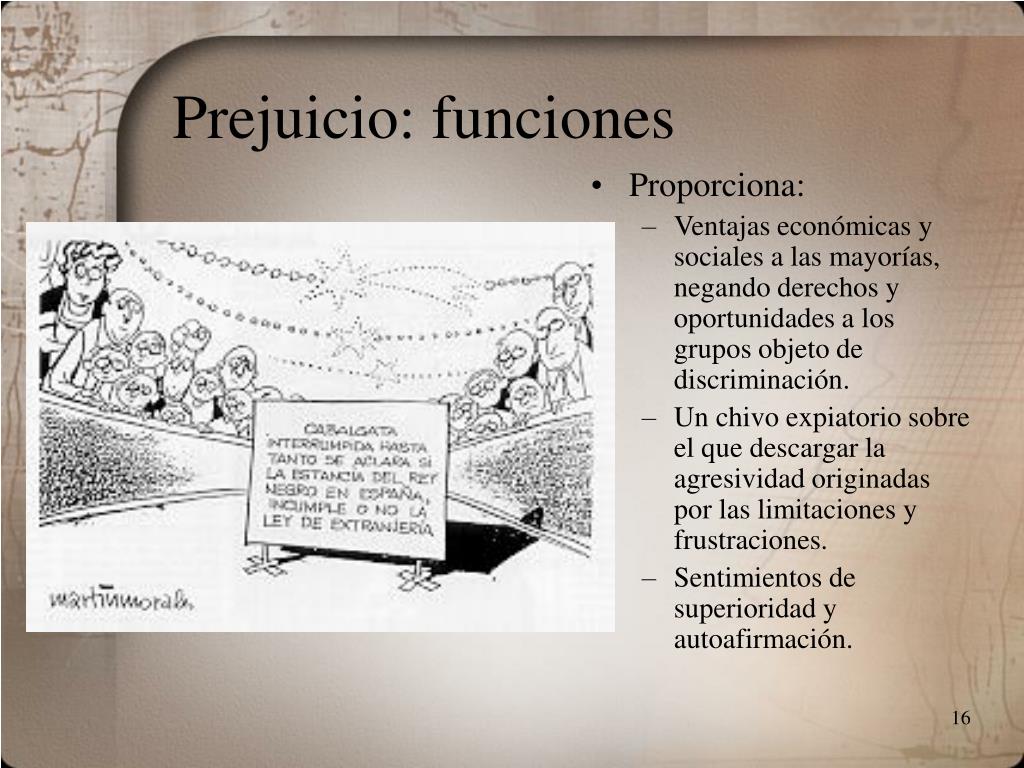 PPT - Estereotipos, prejuicios y discriminación PowerPoint Presentation ...